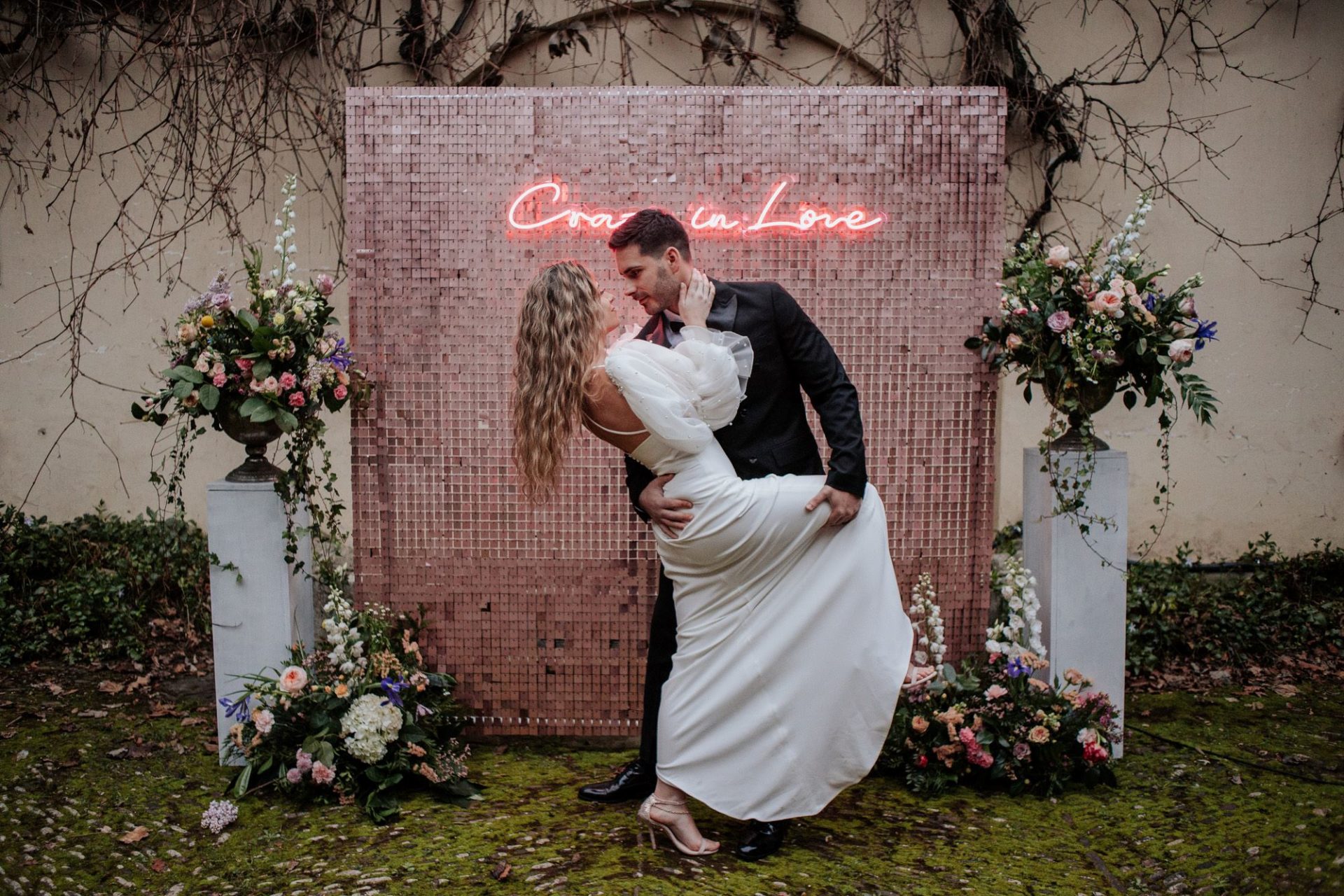 Photocall para bodas - Mesa Presidencial